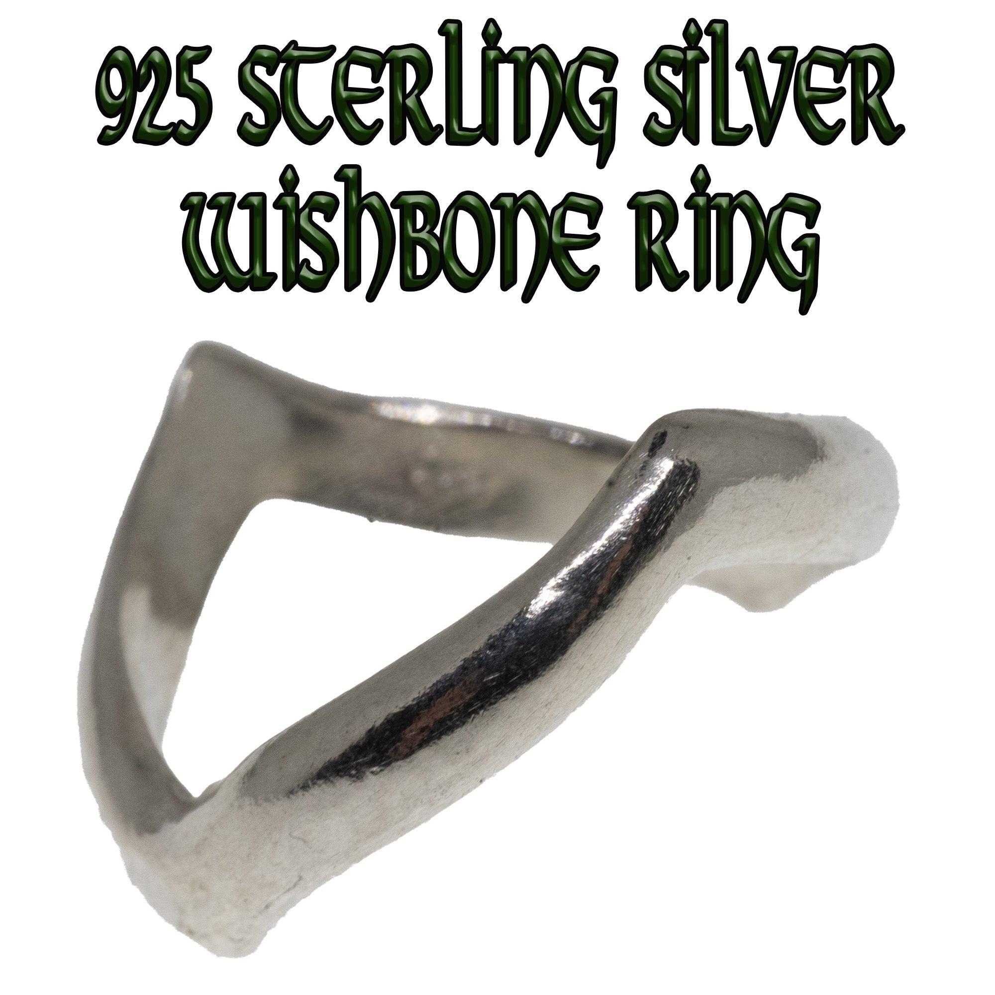 Wishbone Ring ~ 925 Sterling Silver – oceania-legends.com