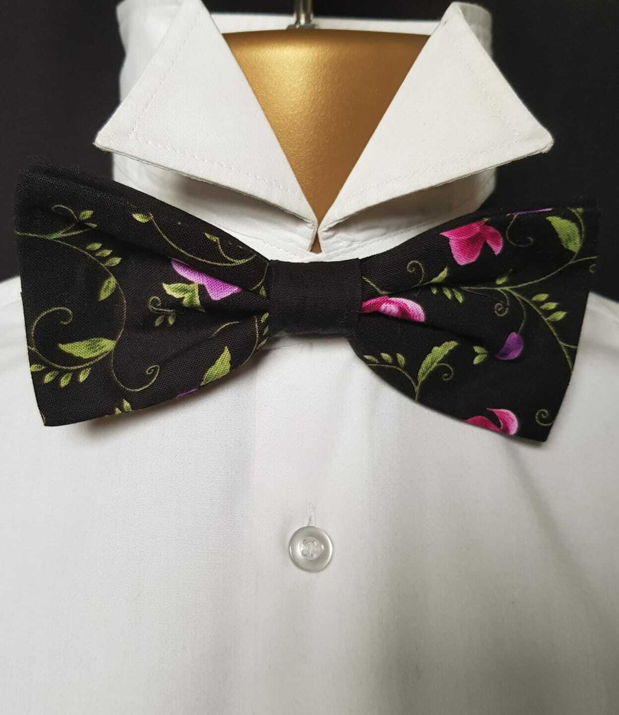 Sweet Pea Flower Floral Gardener Florist Bow Tie Hair Bow Prom Bowtie ...